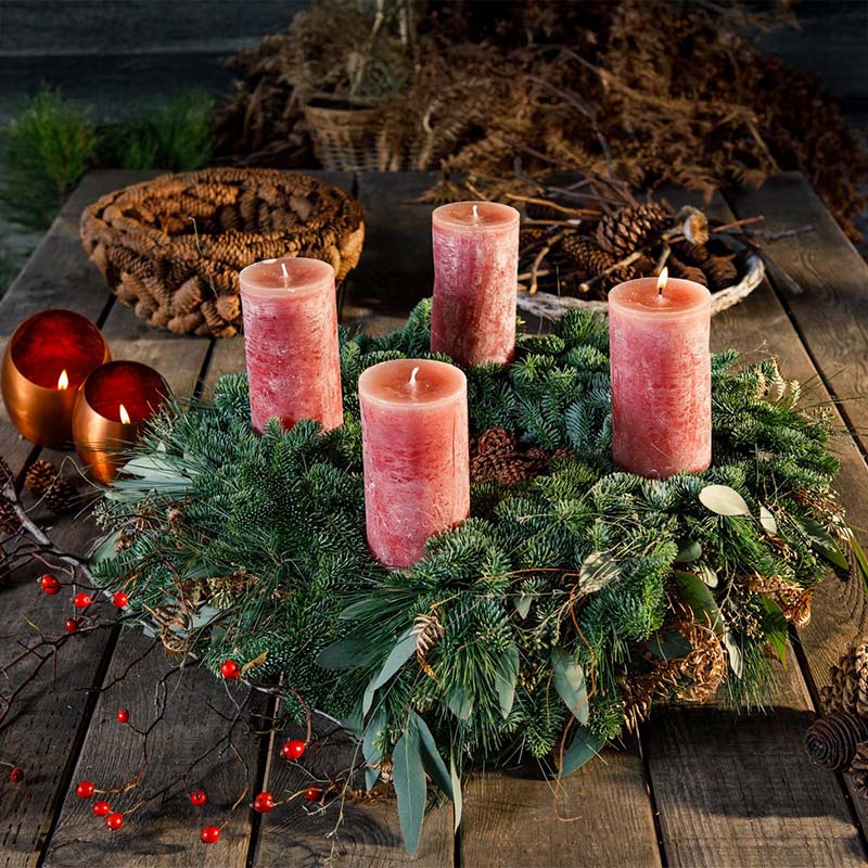 Adventkränze und Dekoration | Donati Floristik – Eleganz im Advent
